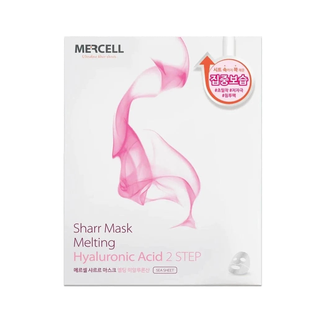 Mercell Sharr Mask Melting Hyaluronic Acid 2 Step - Pink – Melora