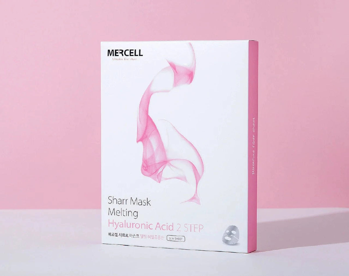 Mercell Sharr Mask Melting Hyaluronic Acid 2 Step - Pink – Melora