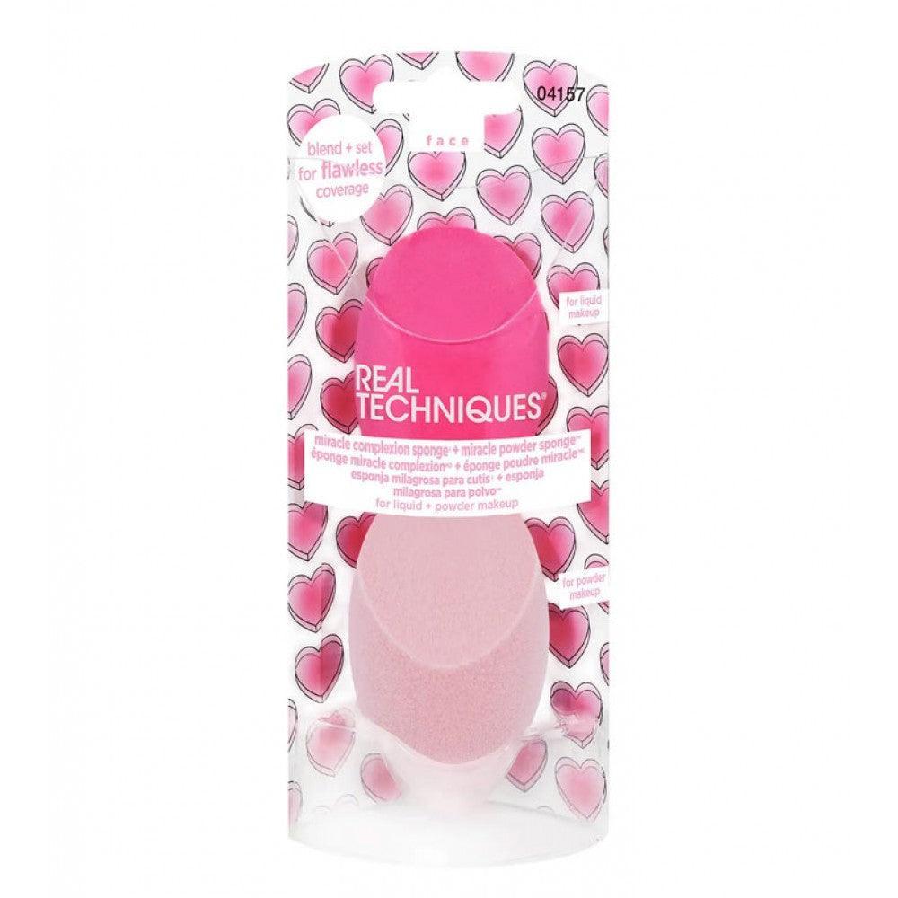Real Techniques Miracle Complexion Sponge and Miracle Powder Sponge ...